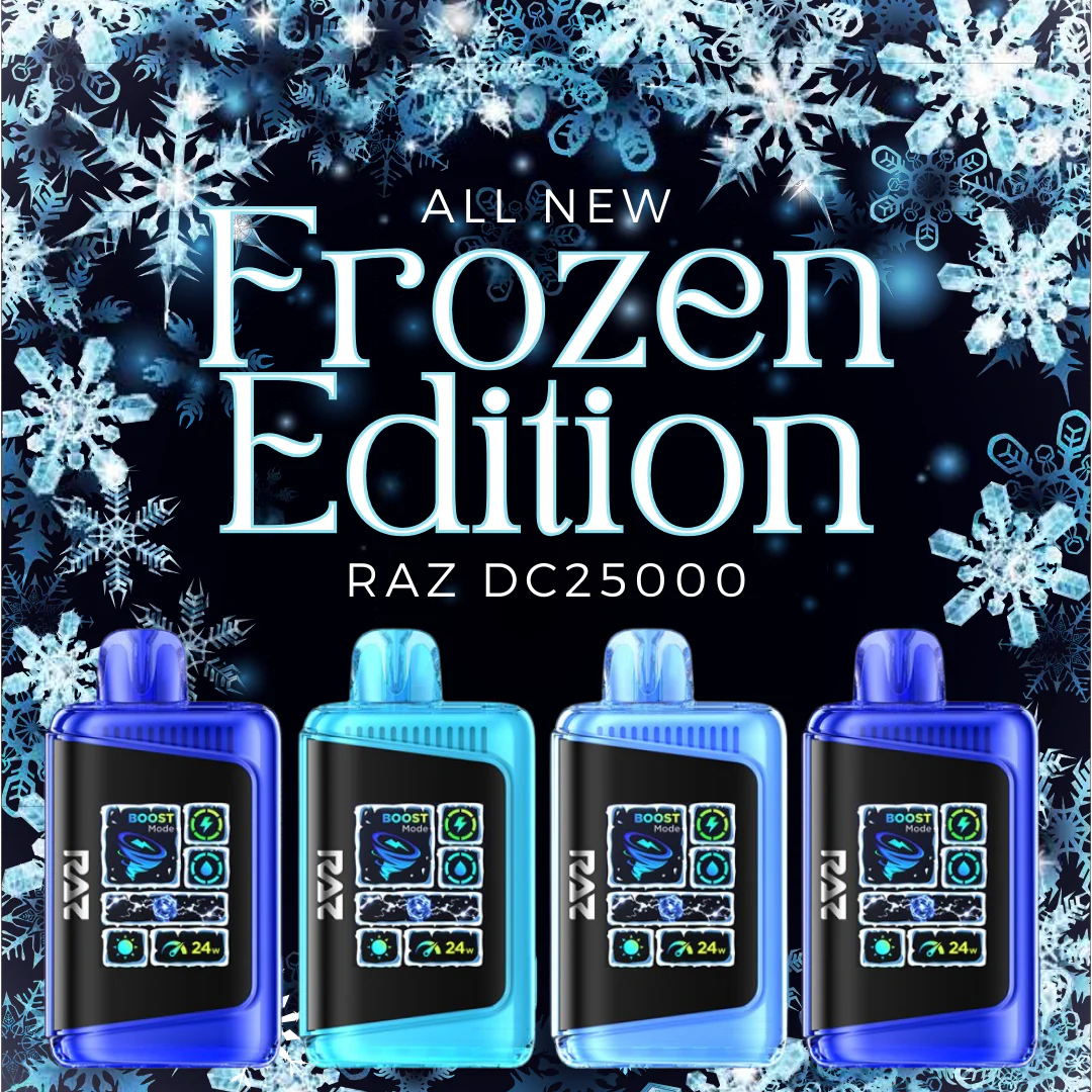 Top 5 Raz DC25000 Frozen Edition Flavors
